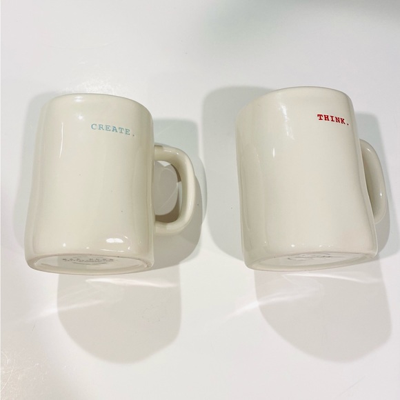 Rae Dunn | Kitchen | Rae Dunn Artisan Collection Create Think Mugs Set ...